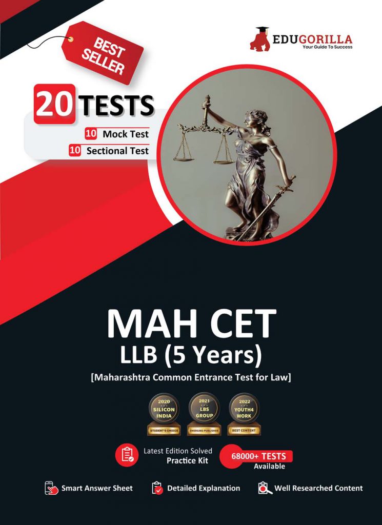 Buy MAH CET LLB (5 Years) Preparation Book 2023 at 10% Discount with 10 ...