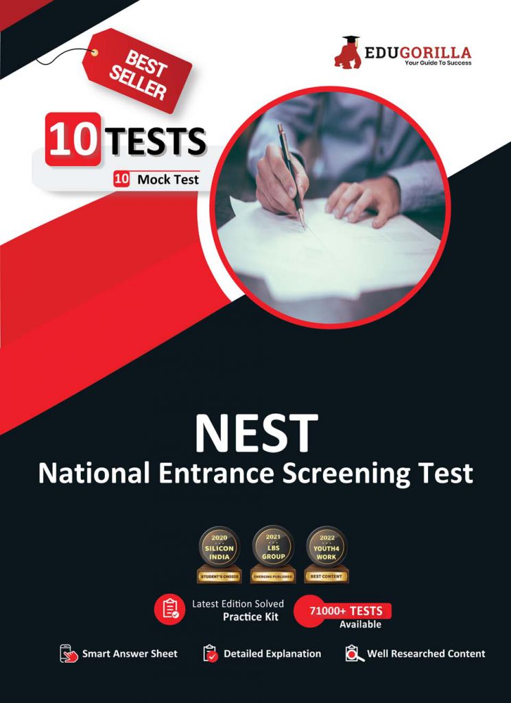 Buy NEST National Entrance Screening Test Preparation Book 2023 at 10% ...