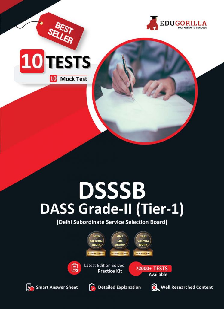 Buy DSSSB DASS Grade-II (Tier-1) Preparation Book 2023 at 10% Discount ...