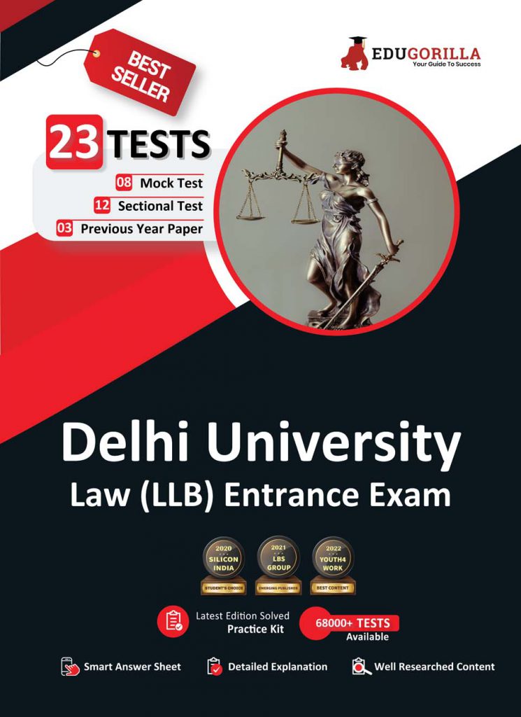 Buy Best Selling Delhi University Law (LLB) Entrance Exam Preparation ...