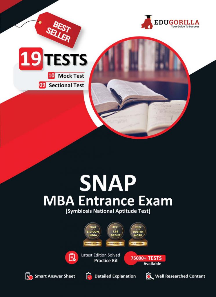 Buy SNAP MBA Entrance Exam Preparation Book 2023 at 10% Discount with ...